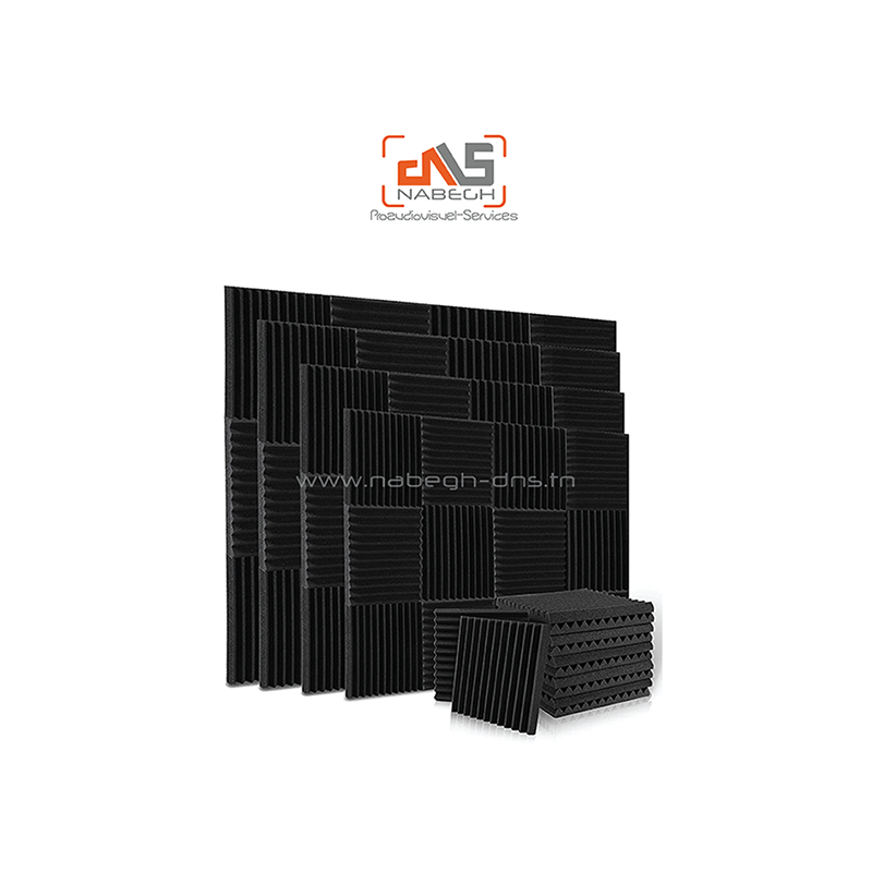 Mousse Acoustique Triangulaire